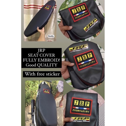 JRP FULLY EMBROID NEW LOGO SEAT COVER tahi nmay tatak at iteketa SPORTY ...