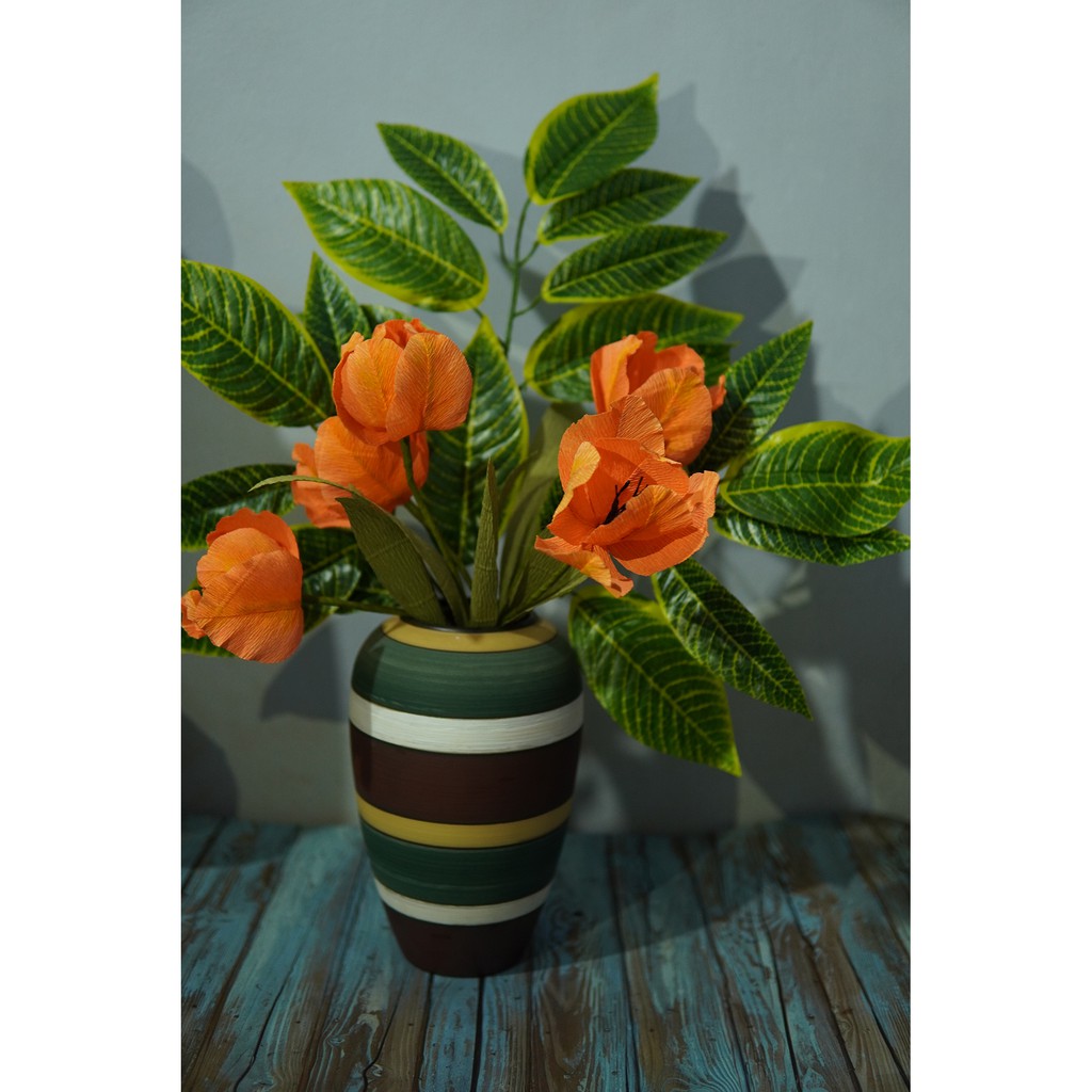 Decorative Mango Leaf Branches - Soft Silk Fabric Mango Leaves | Shopee ...