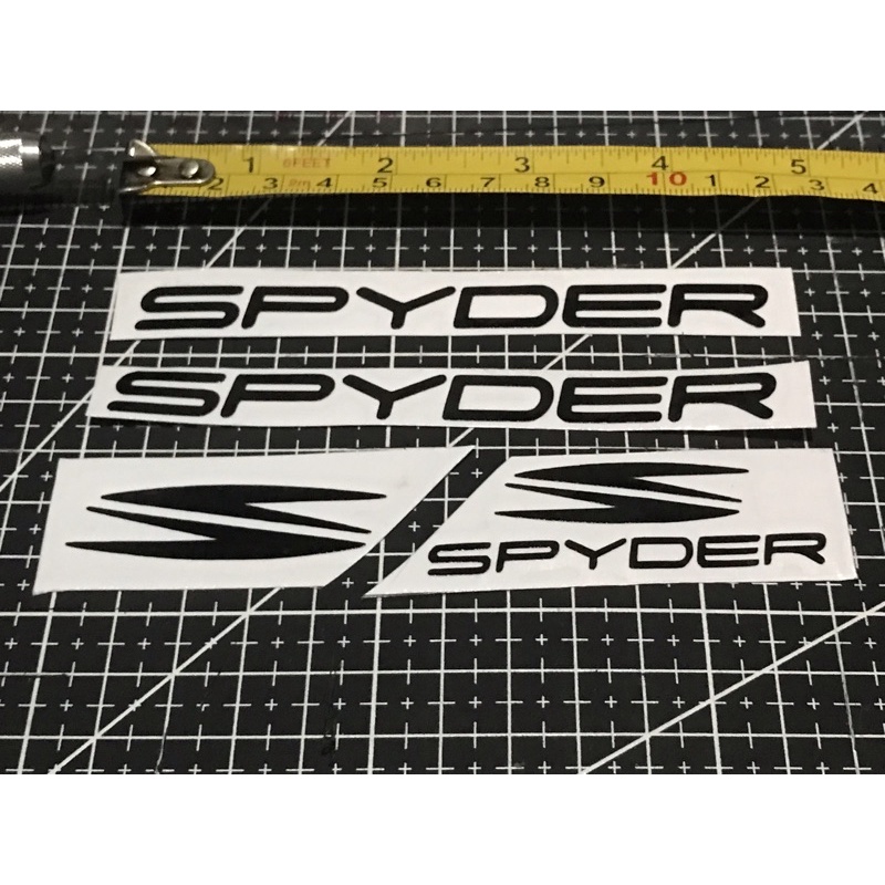 Spyder Helmet Decals set. | Shopee Philippines