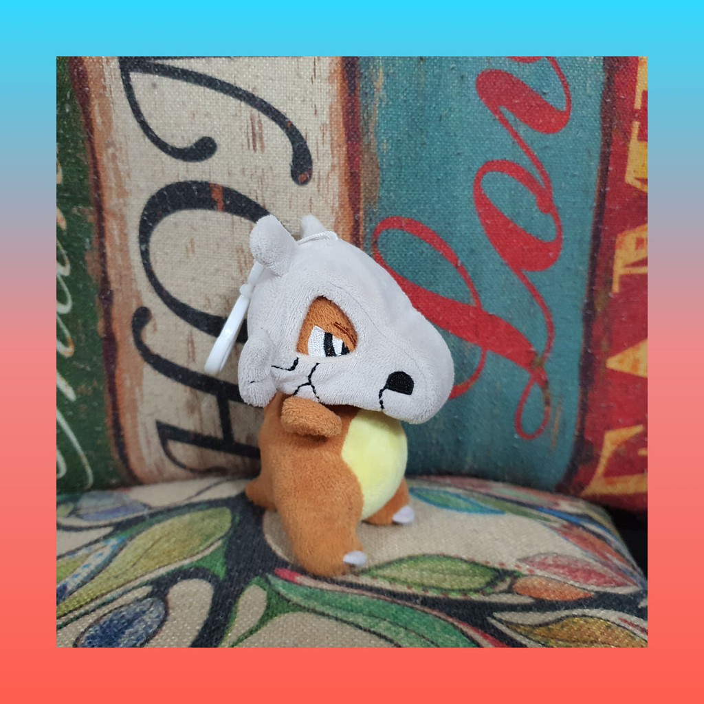 CUBONE (with Clip) Pokemon Mini Plush Doll (12cm) 3RD ROUND NINTENDO ...