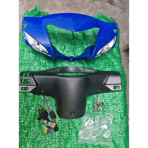 WAVE 100 DISC TYPE COWLING SET LAHAT NASA PICTURE | Shopee Philippines