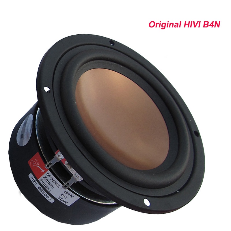 Original HiVi B4N 4'' Midrange/Full Range Speaker Driver Unit Magnesium ...
