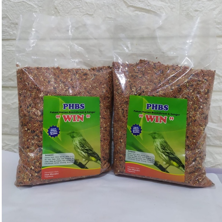 Phbs Win 500 grams of daily food for blackthroat and sanger birds ...