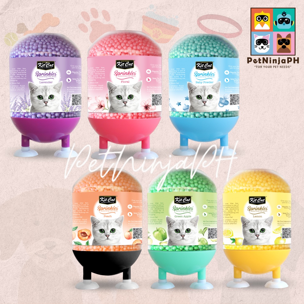 Kit Cat Sprinkles Deodorizing Litter Beads 240 g | Shopee Philippines