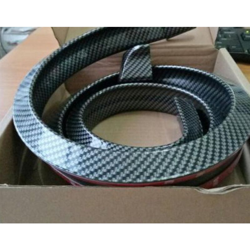 Samurai Universal Rubber Duck tail Carbon Fiber Rear Trunk Spoiler ...