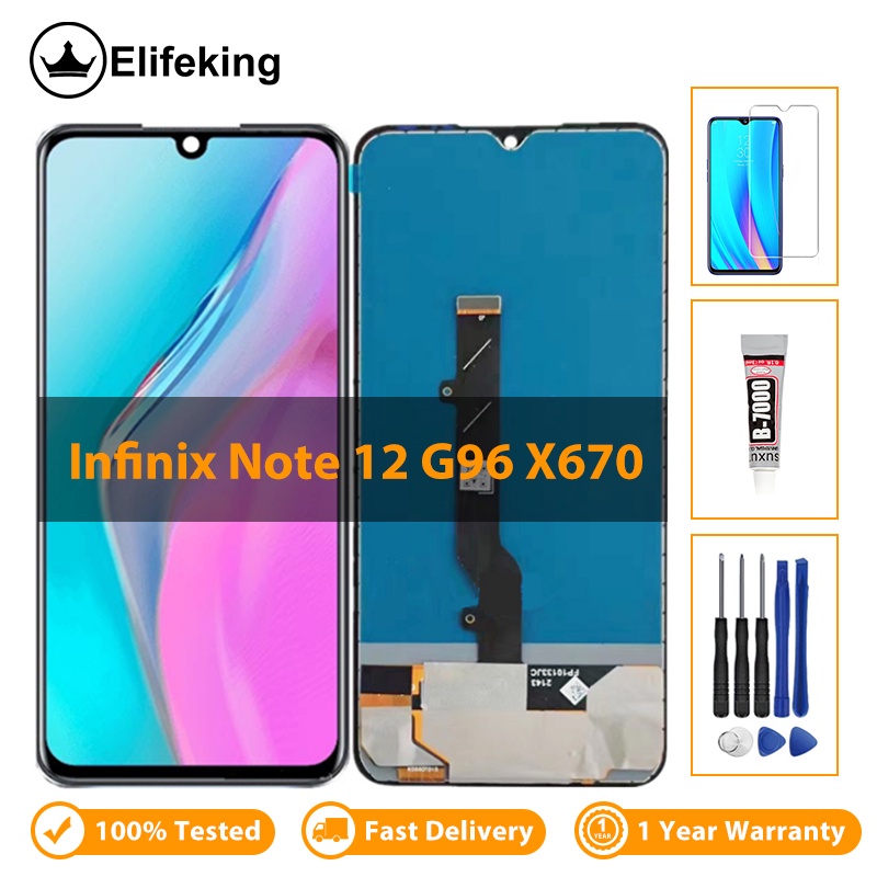 Original 6.7 inch LCD For Infinix Note 12 X663C X663D G96 Turbo X670 ...