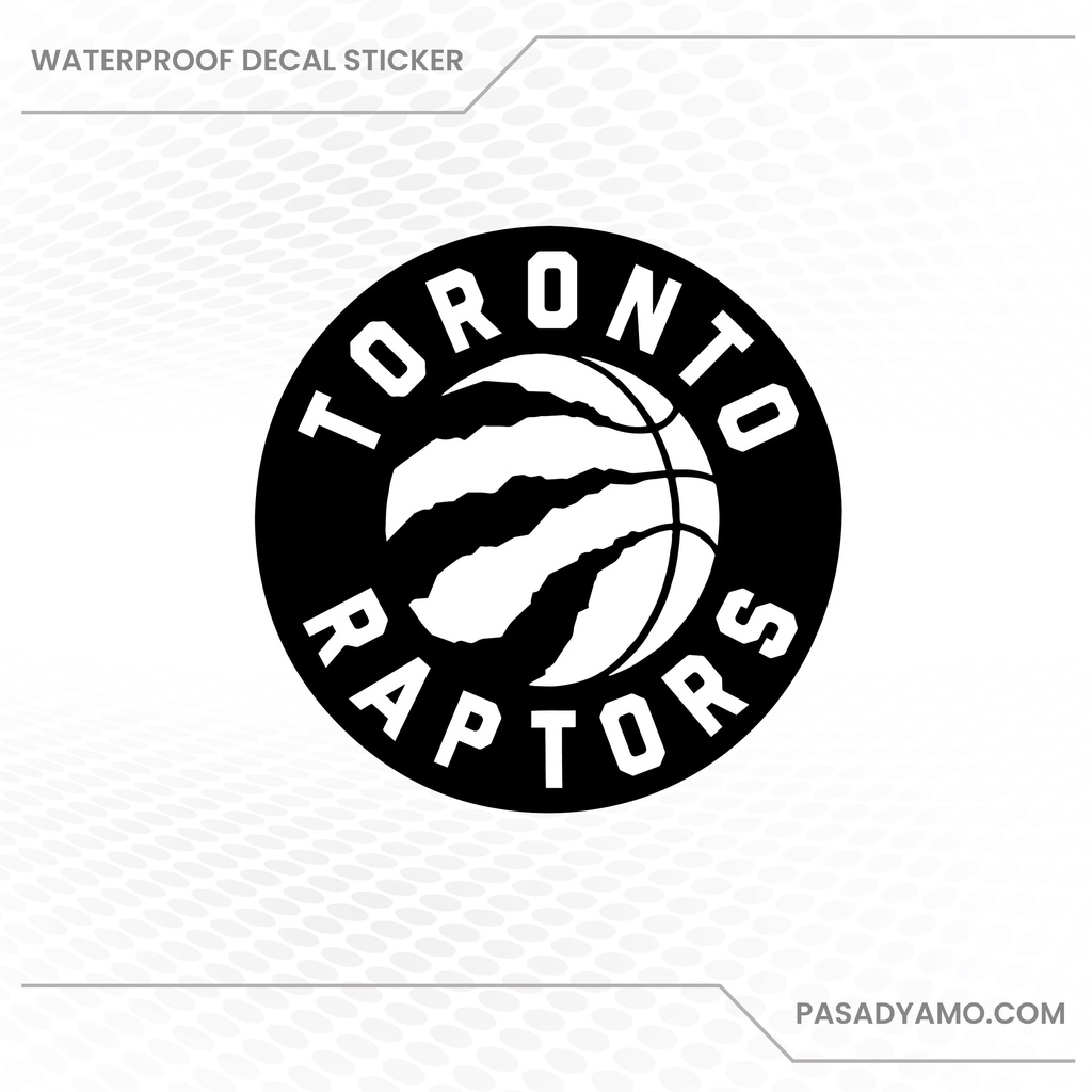 Toronto Raptors Decal Sticker for Cars Motorcycles Laptops Skateboards ...