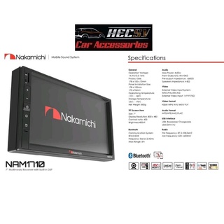 Nakamichi Nam1710 Nam1610 Head Unit Stereo Vios Innova Altis Fortuner ...