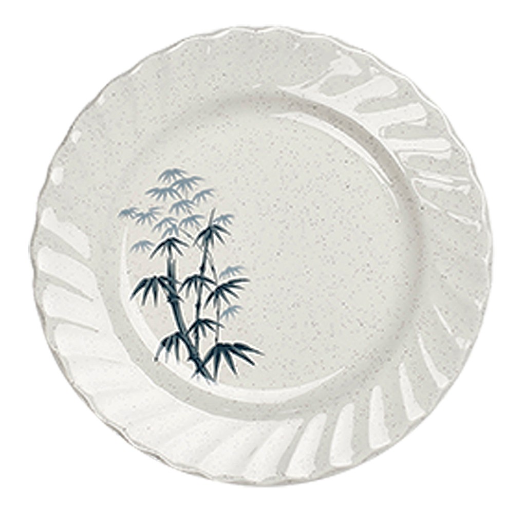 Melawares Bamboo 6pc 9 inch Dinner Plate with Groove Set | Shopee ...