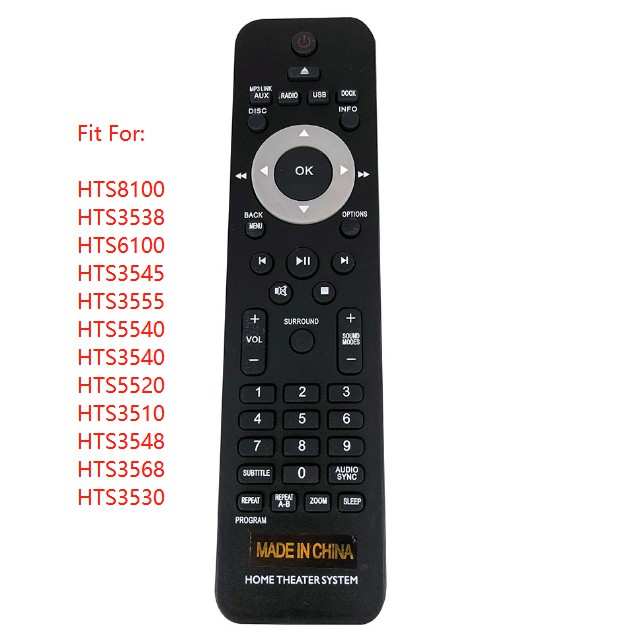 For Replacement Philips Home Theater System Remote DVD Philips LCD dvd ...