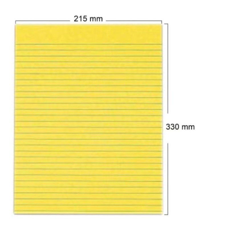 SOLD PER PAD PX Yellow Pad Yellow Ruled Pad Yellowpad Atlantic Yellow ...