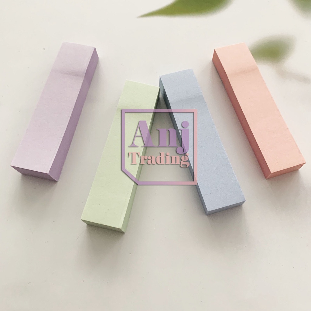 100 sheets 4 IN 1 Aesthetic Pastel Sticky Notes School and Office ...