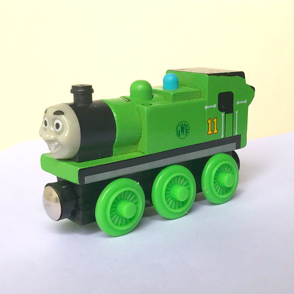 AVALENTINE Child Toys Wooden Douglas Wood Train Model Thomas Trains ...