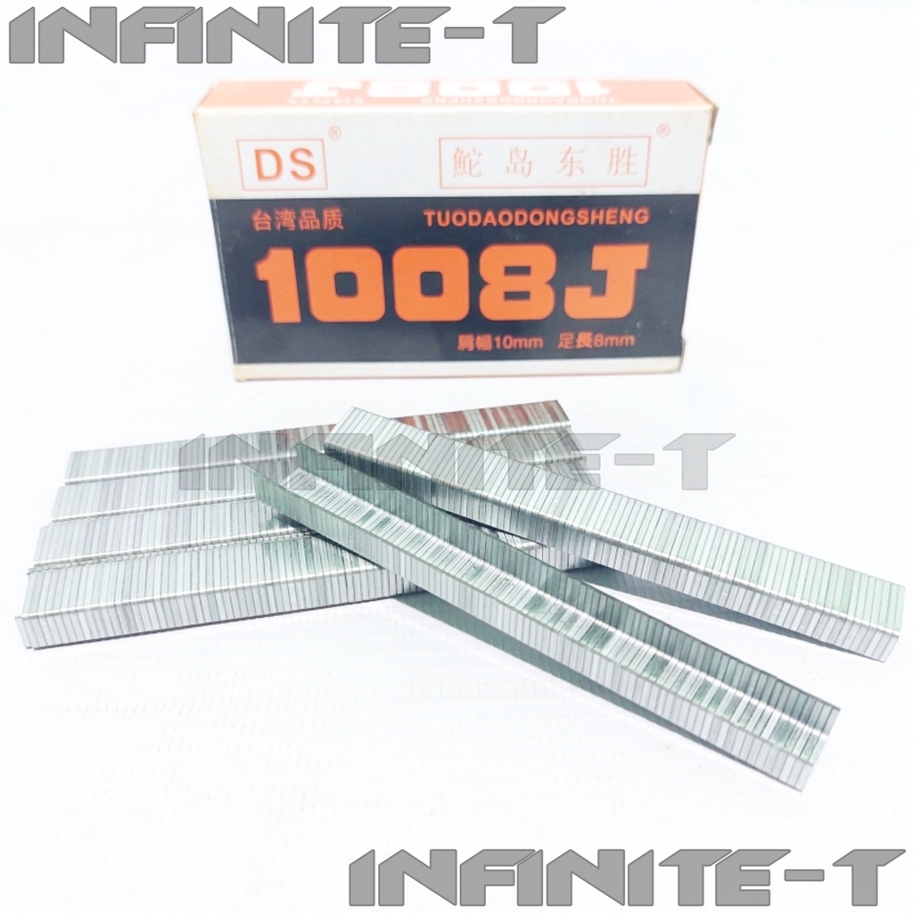 1008J Gun Tucker Staple Wire 10 x 8mm (1 Box) 3000 pcs. | Shopee ...