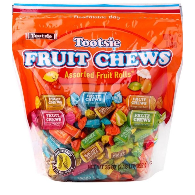 Tootsie Roll Fruit Chews Assorted Fruit Rolls 992g | Shopee Philippines