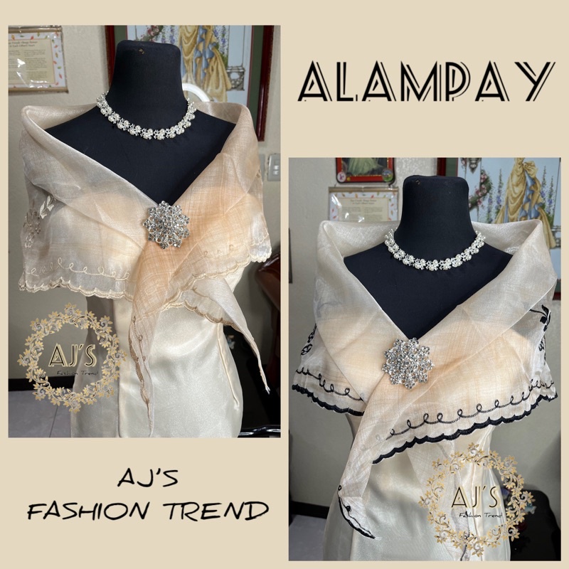 CLASSIC ALAMPAY WITH FREE BROOCH | Shopee Philippines