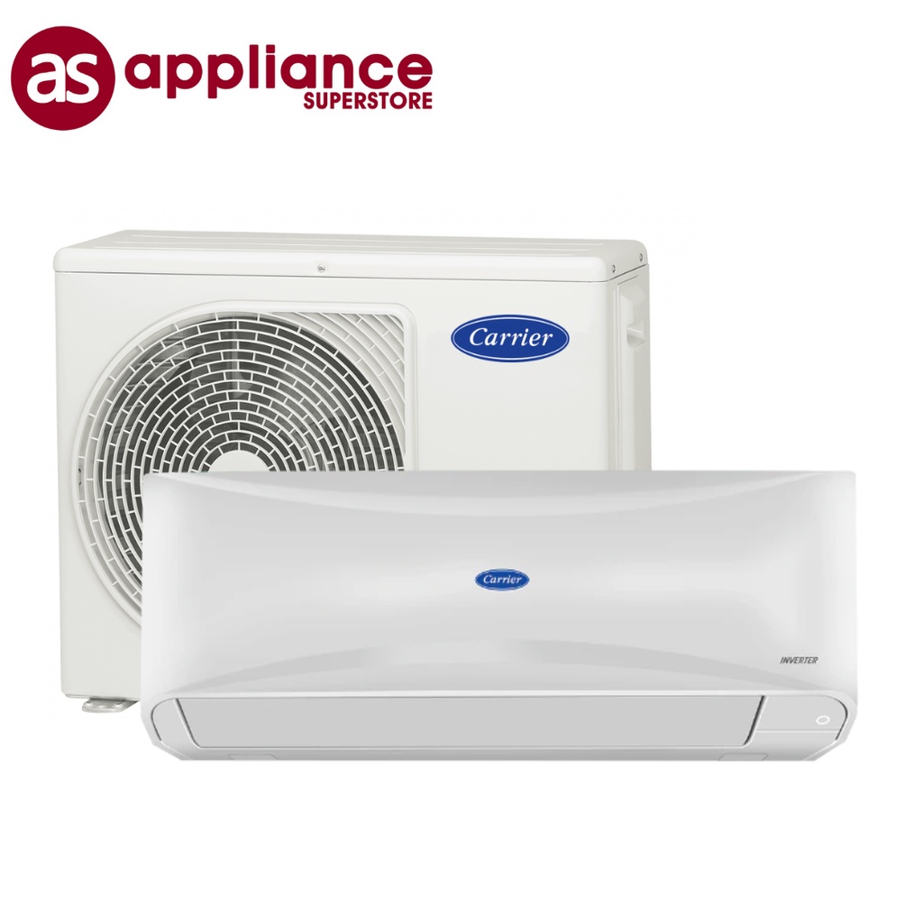 Carrier 1HP "Crystal 2" Wall Mounted Inverter Aircon 53GCVBS010-303P ...