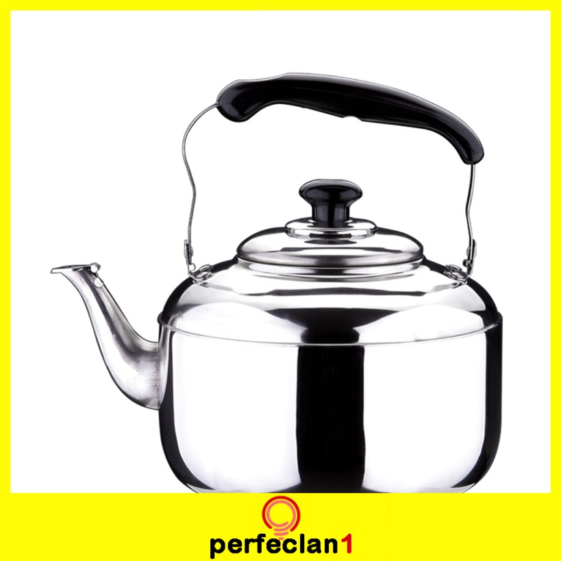 Stainless Steel Whistling Kettle kitchen/ Gas Hob 4L 5L 6L | Shopee ...