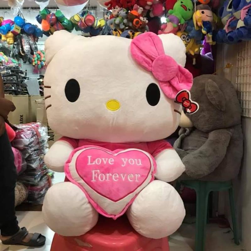 Cod Hello kitty plush toy Giant size | Shopee Philippines