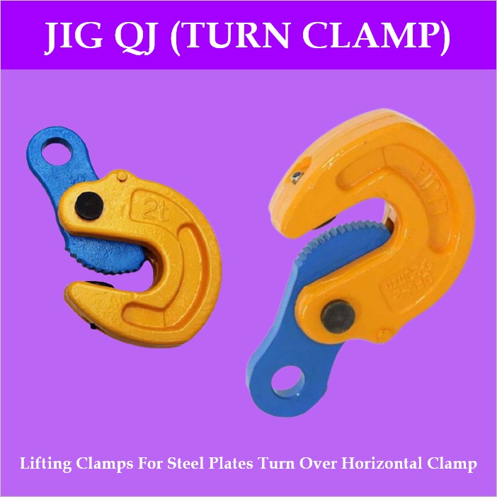 Mago 1T-2T Drop Forged Turnover Clamp (DMF Type) For Steel Plates Turn ...