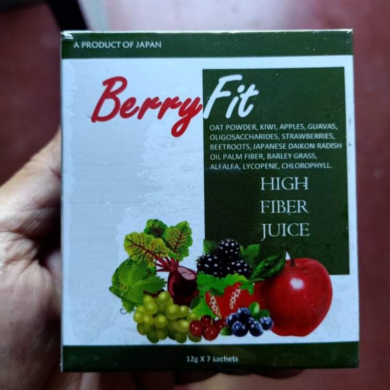Berry fit new packaging (12grams/7sachet/box) | Shopee Philippines