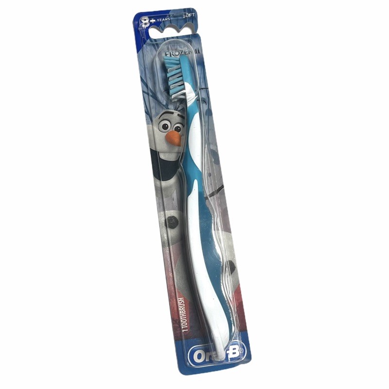 Oral-B Frozen 2 Kids Toothbrush Anna Elsa Olaf Design (Made in Ireland ...