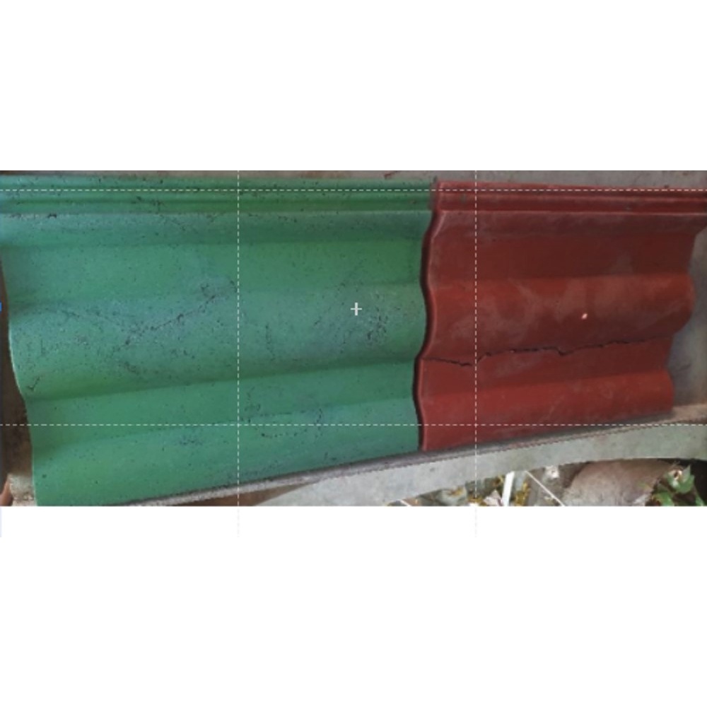 super hard composite plastic and fiberglass concrete roof tile mold ...