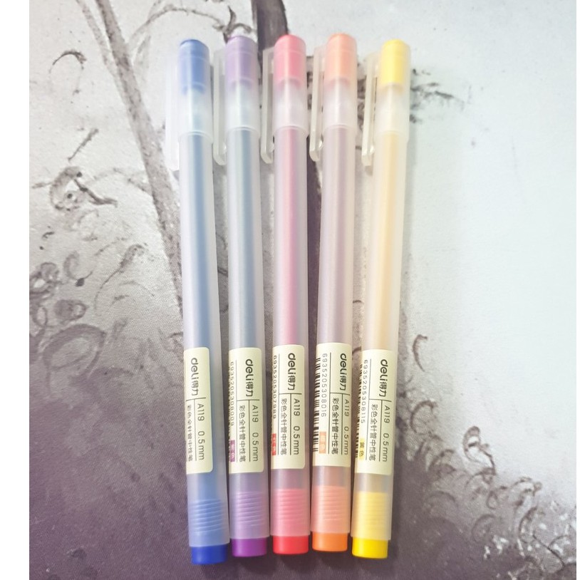 [FPS FairPriceSupplies] Deli A119 0.5mm Sign Pen Gel Pen (sold per ...