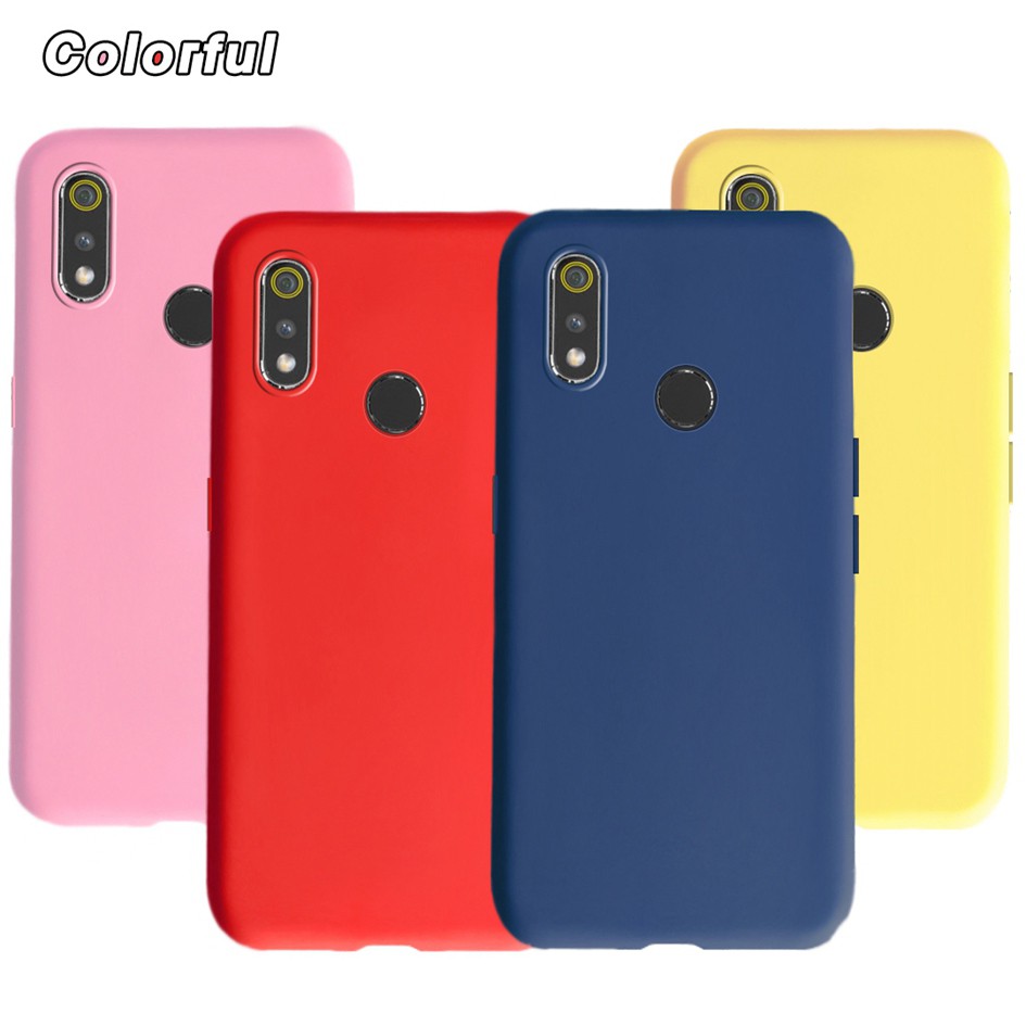 Realme 3 3 Pro Casing Matte Candy Tpu Soft Silicone Shockproof Phone ...