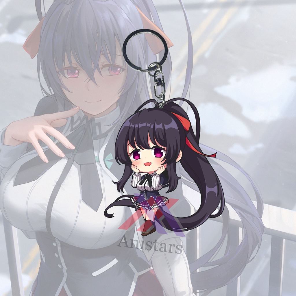GANTUNGAN Highschool DxD Akeno Himejima Keychain - Key Chain - Souvenir ...