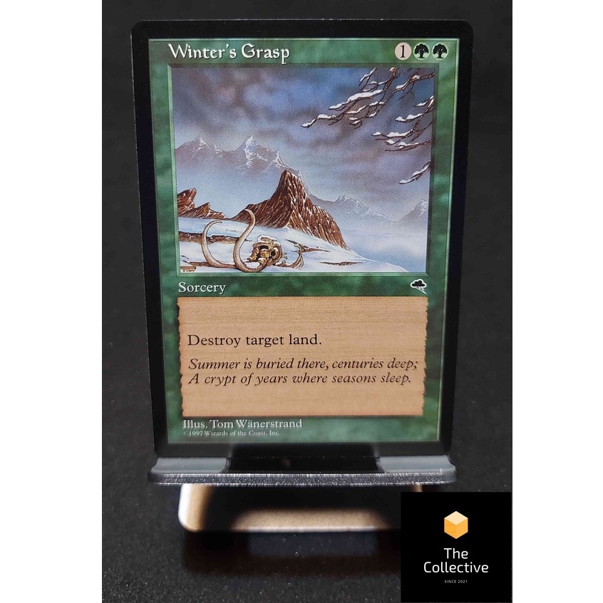Magic the Gathering - MTG Card Game - Winter's Grasp - [ID: GB1 ...