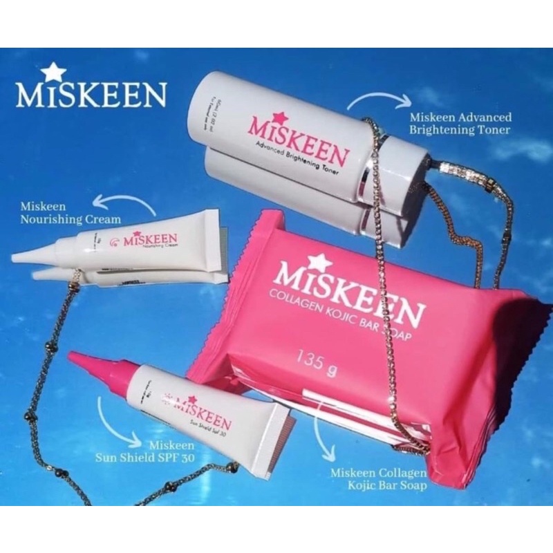 Miskeen Glowing advance set | Shopee Philippines