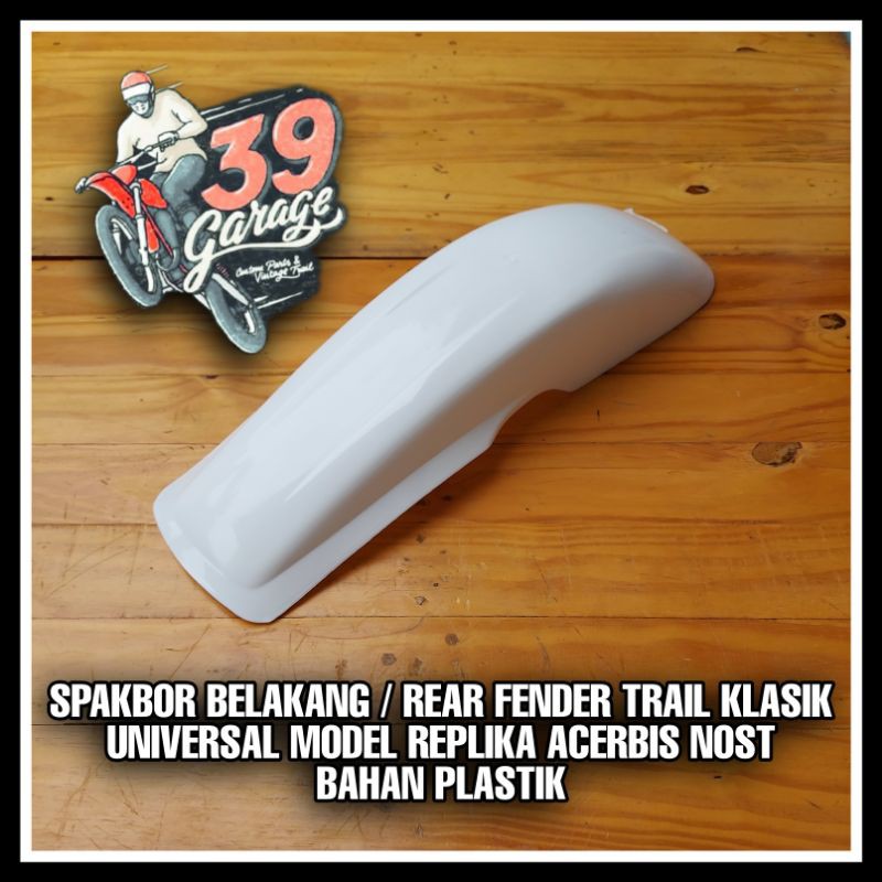 Classic trail rear fender rear fender trail vintage rear fender old ...