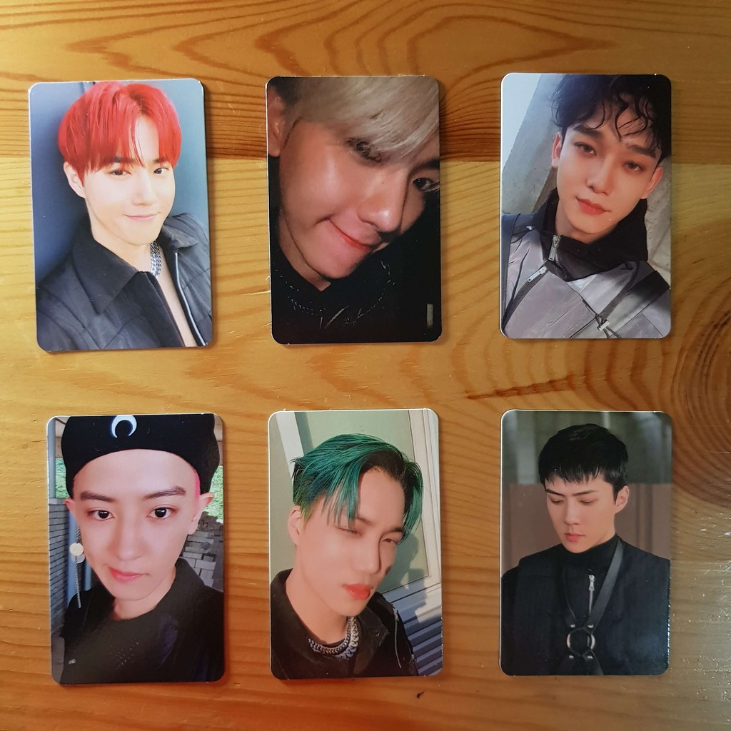 EXO 6th Album Obsession Official Photocard EXO A ver. | Shopee Philippines