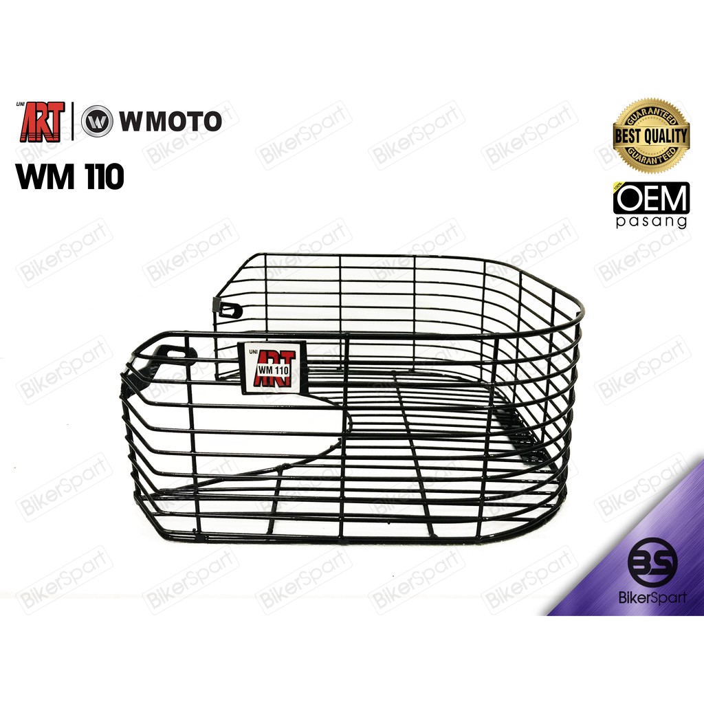 Uni Art WMoto WM 110 / WM110 Basket / Bakul (High Quality) | Shopee ...