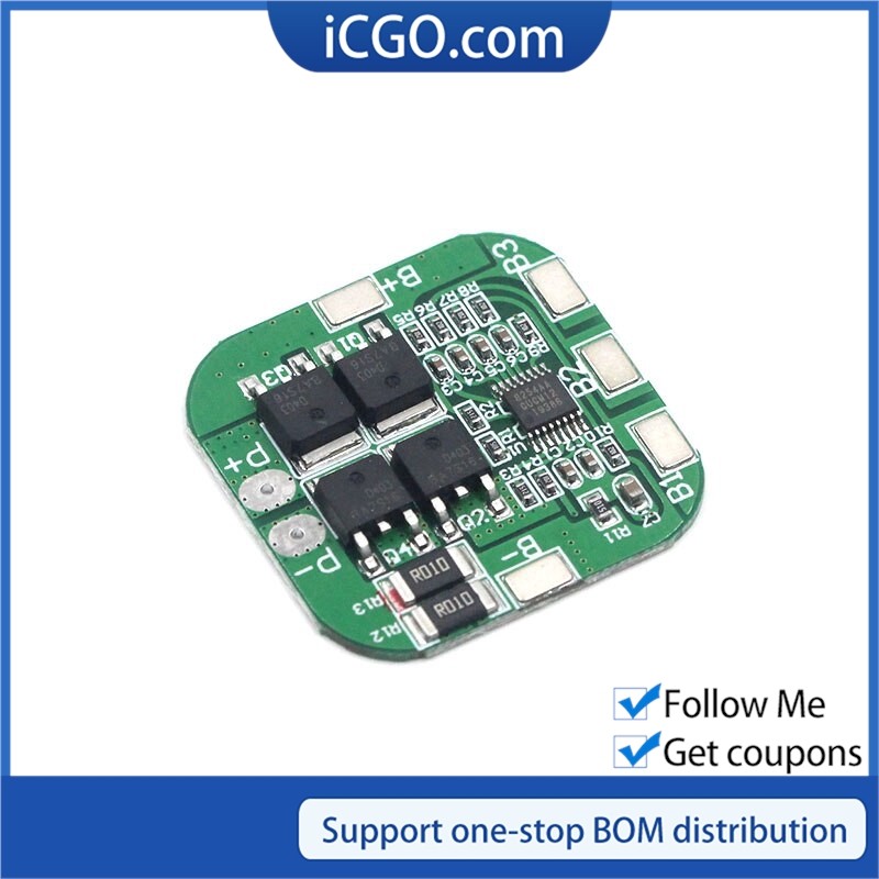 4S 14.8V / 16.8V 20A peak li-ion BMS PCM battery protection board bms pcm for lithium LicoO2 ...