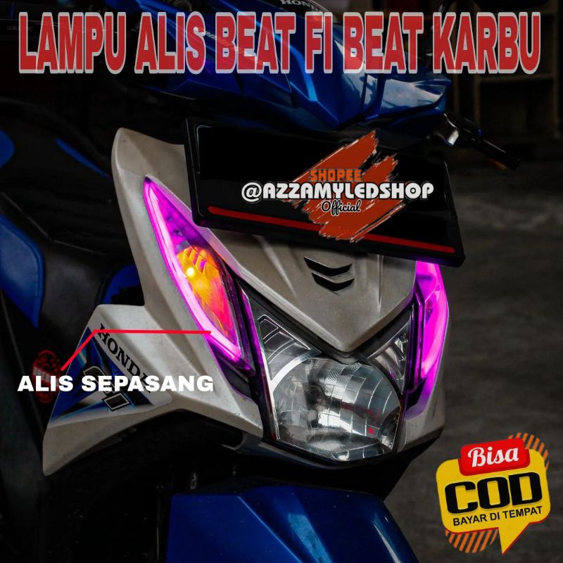 Flexible LED DRL eyebrow lights BEAT Fi CARBONBEAT no bright spots ...