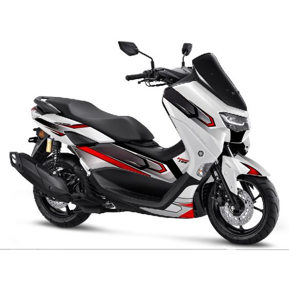 MERAH New Nmax 2020 Facelift Full Body Decal Sticker Red graphic ...