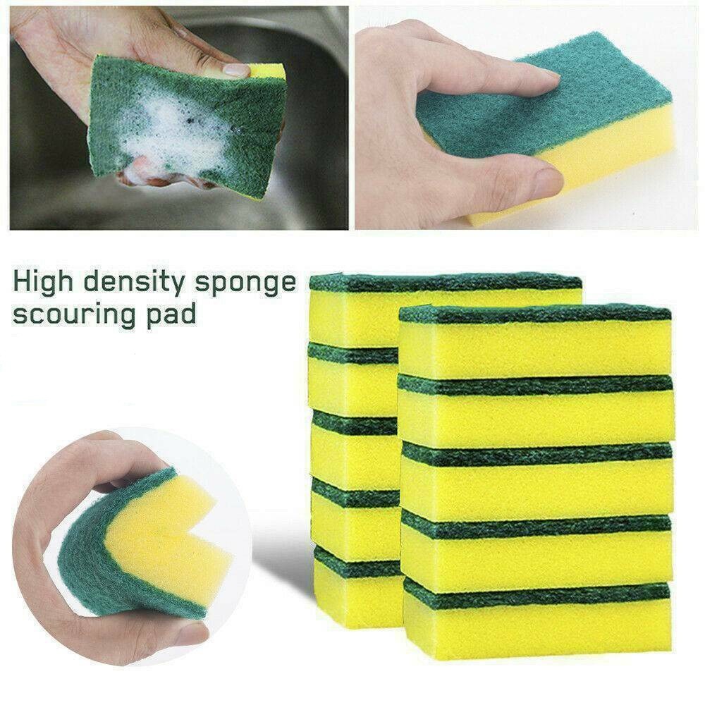 Cleaning Scrub Sponges Scouring Pad Sponge | Shopee Philippines