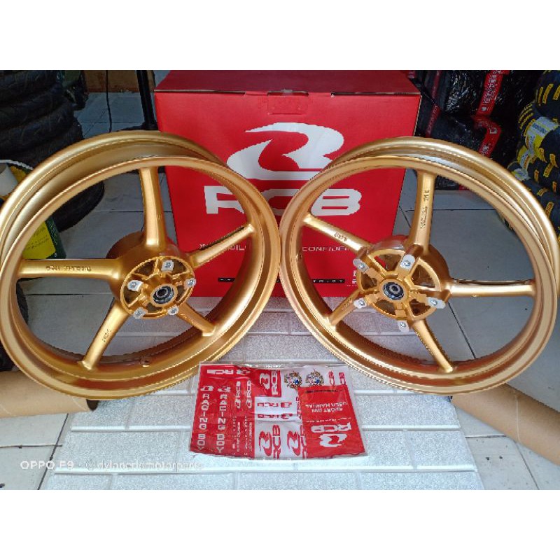 RCB MAGS 5 SPOKES SP522 SNIPER 150 WIDE (2.5/3.5) | Shopee Philippines