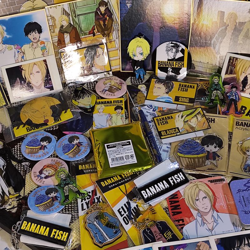 Banana Fish Official Merch (Instax, Postcards, Stickers Etc.) | Shopee ...