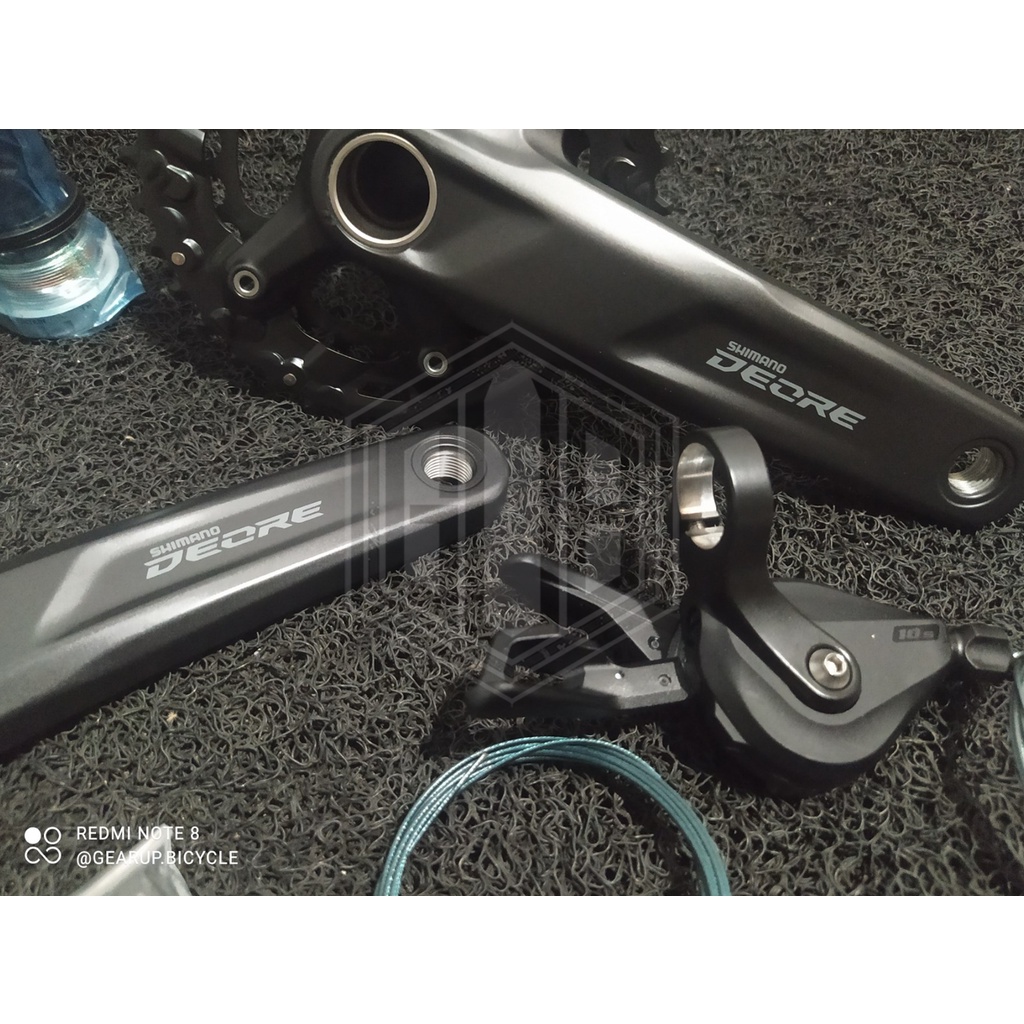 [SHIMANO CRANKSET] SHIMANO DEORE M5100/4100 2X CRANKSET | Shopee Philippines