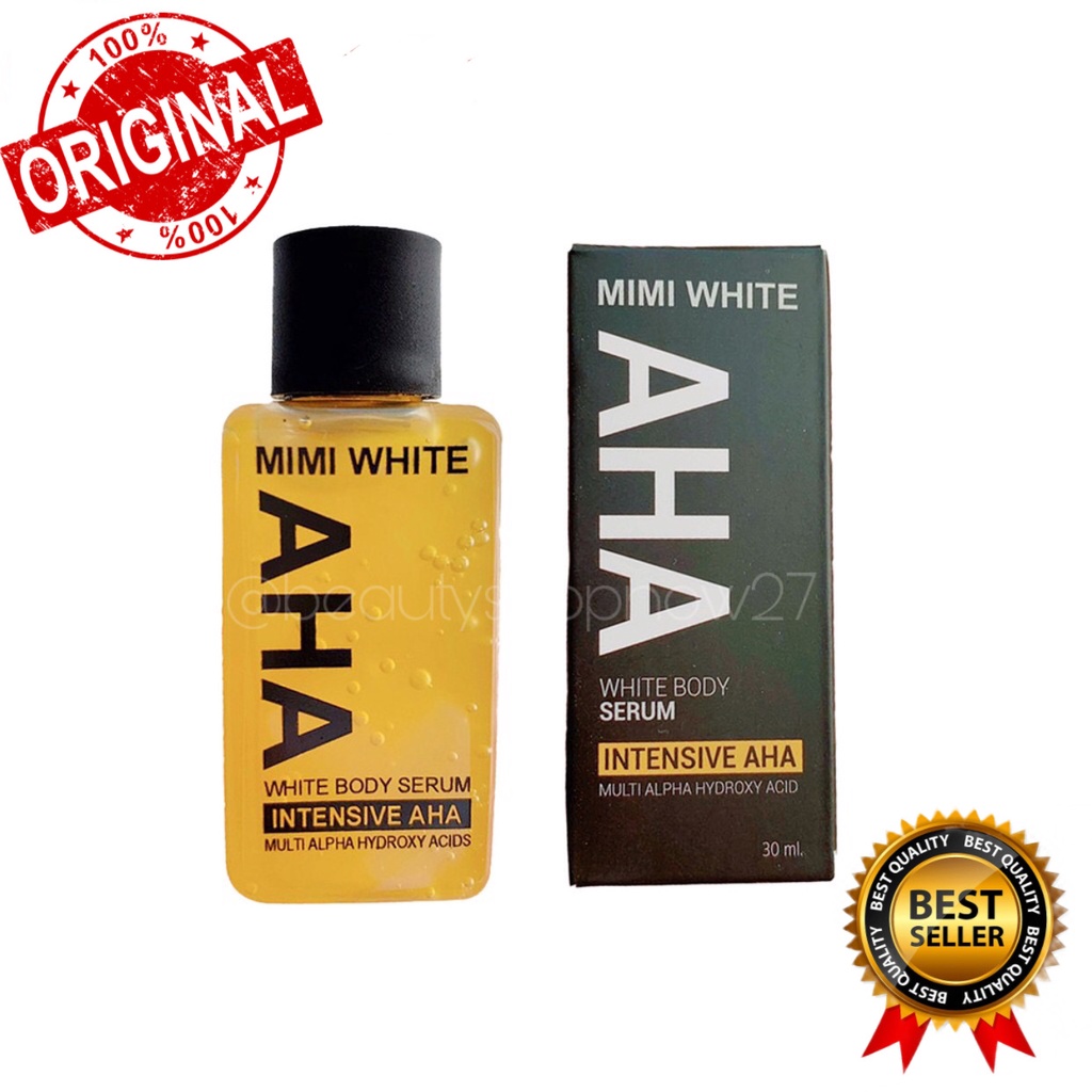 MIMI White AHA Body Serum Whitening NEW PACKAGING | Shopee Philippines