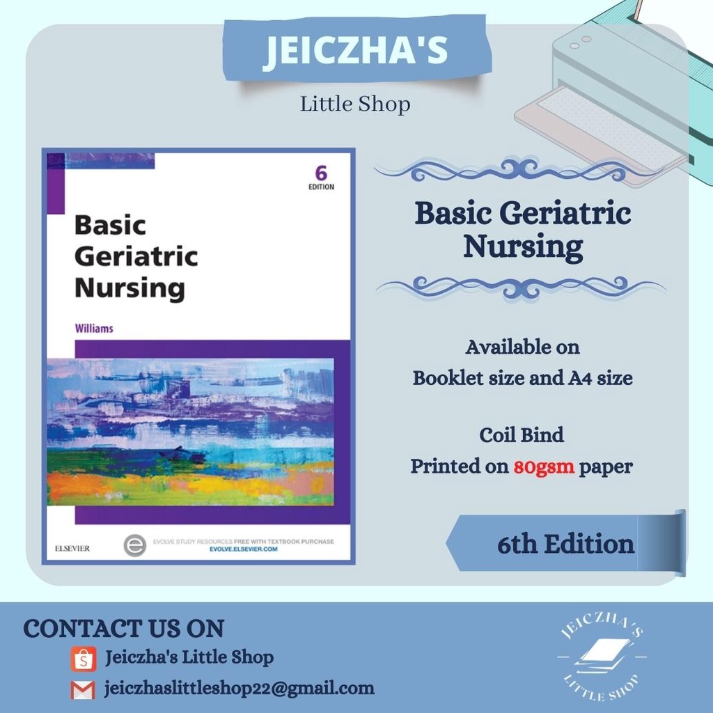 Basic Geriatric Nursing [6th Edition] | Shopee Philippines