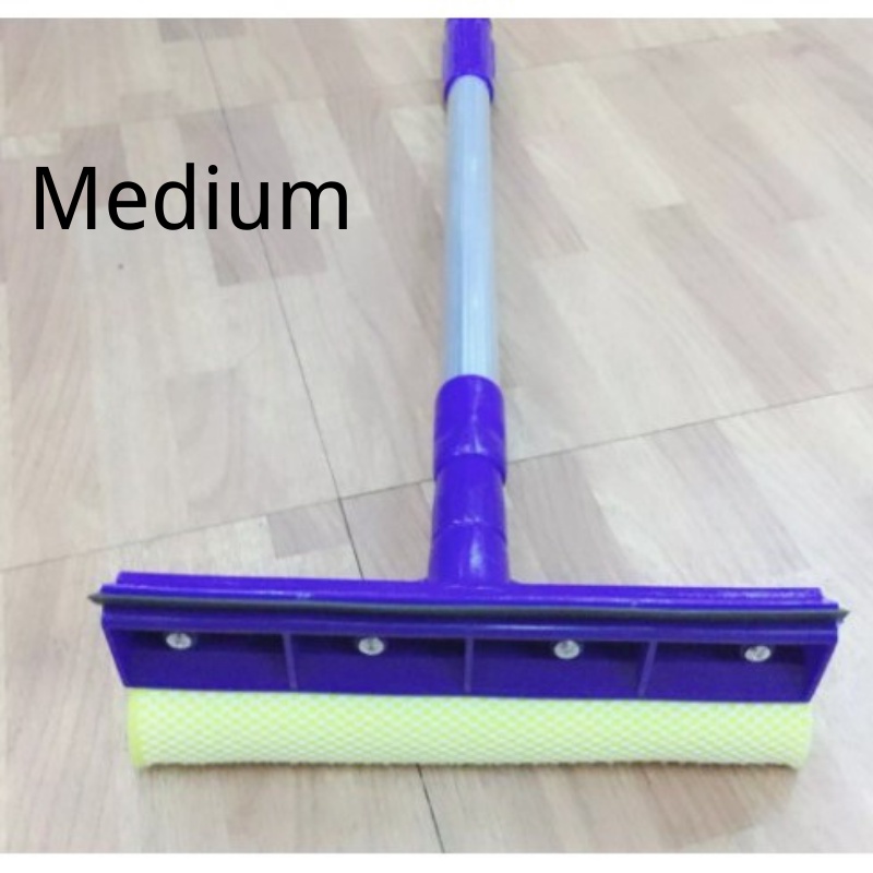 Retractable Double-Sided Glass Wiper Extendable Sponge Wiper with Long ...