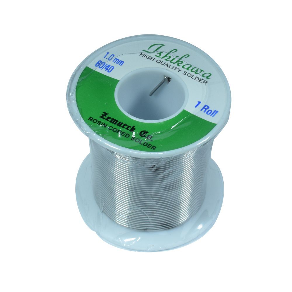 Ishikawa Soldering Lead Solder Wire 1.0mm 0.8mm 60/40 Rosin Core ...