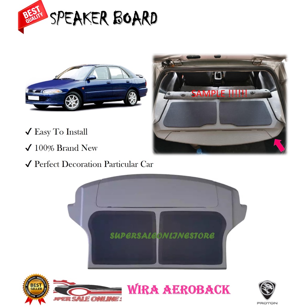 CAR REAR BACK SPEAKER BOARD FOR PROTON WIRA AEROBACK | Shopee Philippines