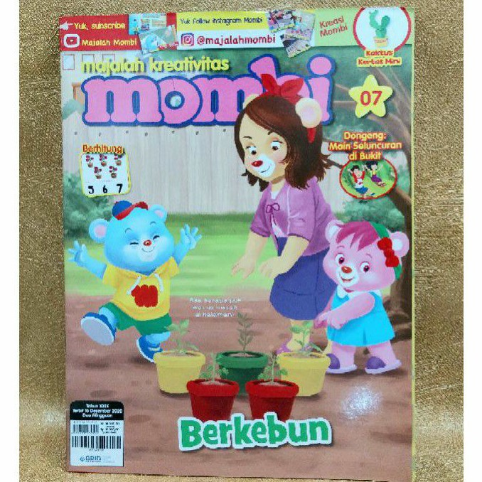 MOMBI Children's Magazine December 16 2020 No 7 | Shopee Philippines