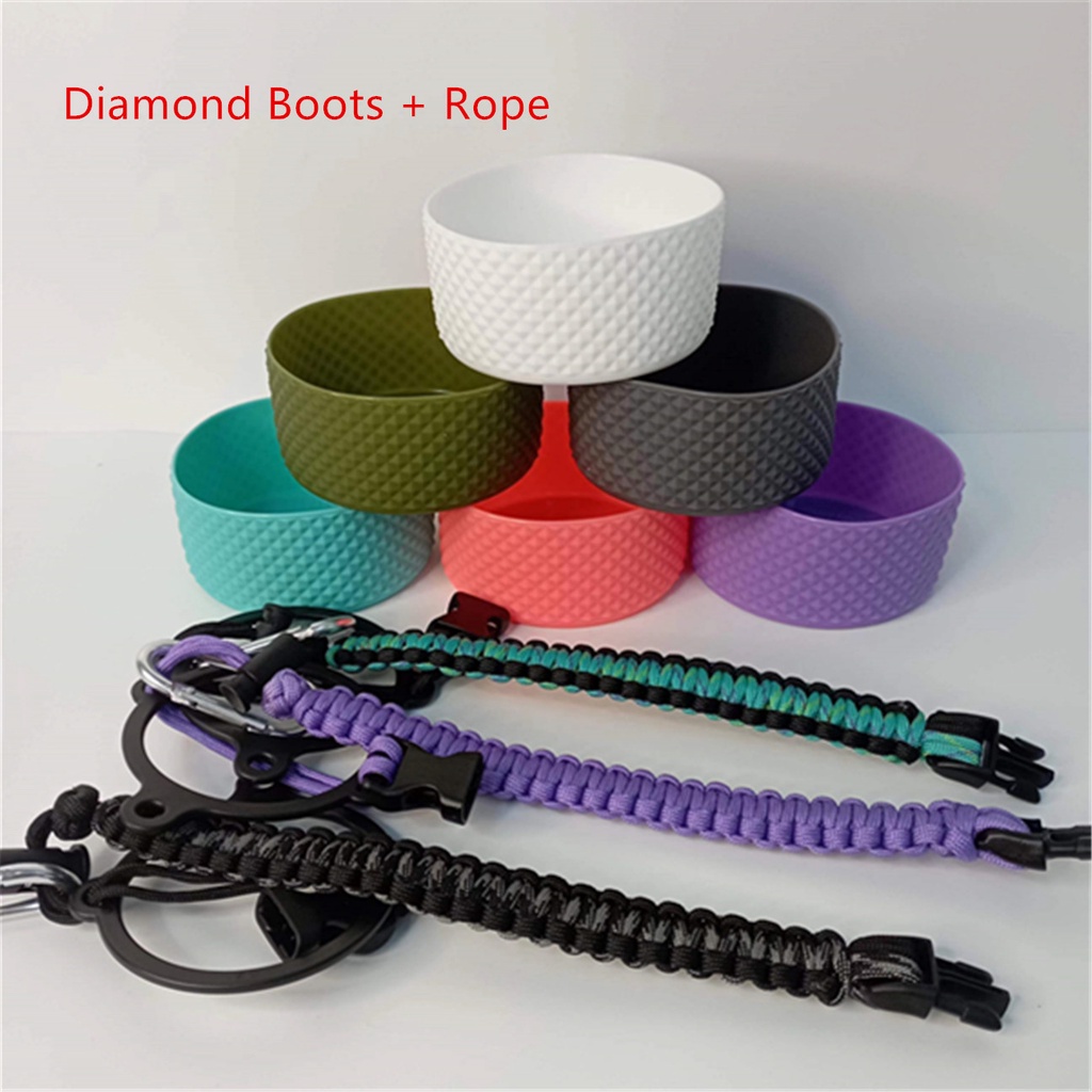 HydroFlask/Aquaflask Diamond Graphic Non-Slip Soft Boot Cover and ...