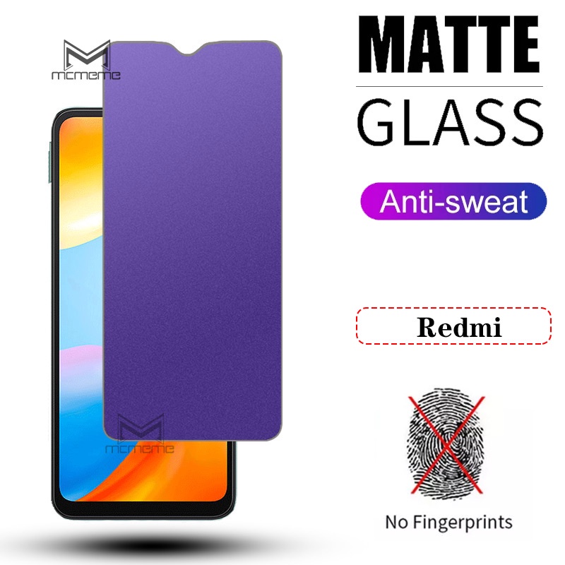 Matte Anti Blue Light Ray Tempered Glass Screen Protector Xiaomi Redmi ...
